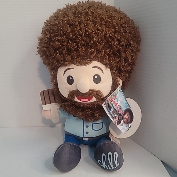 Fiesta | Toys | Bob Ross Stuffed Toy Plushie W Tag Painting Artist ...